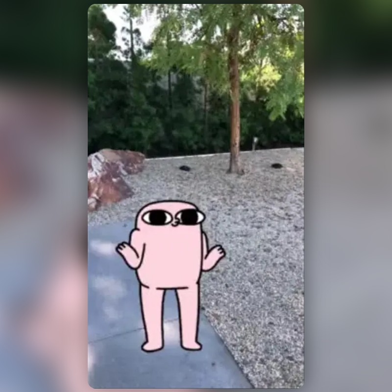 animation Dance Lens by Hunar. Brand - Snapchat Lenses and Filters