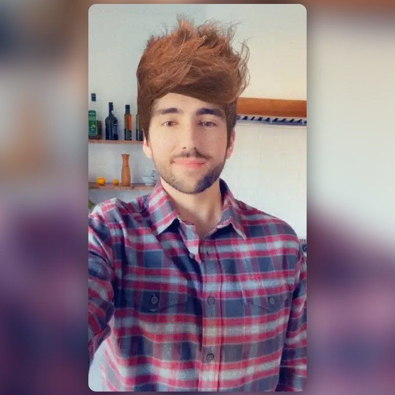Fancy Haircut Lens by Snapchat - Snapchat Lenses and Filters