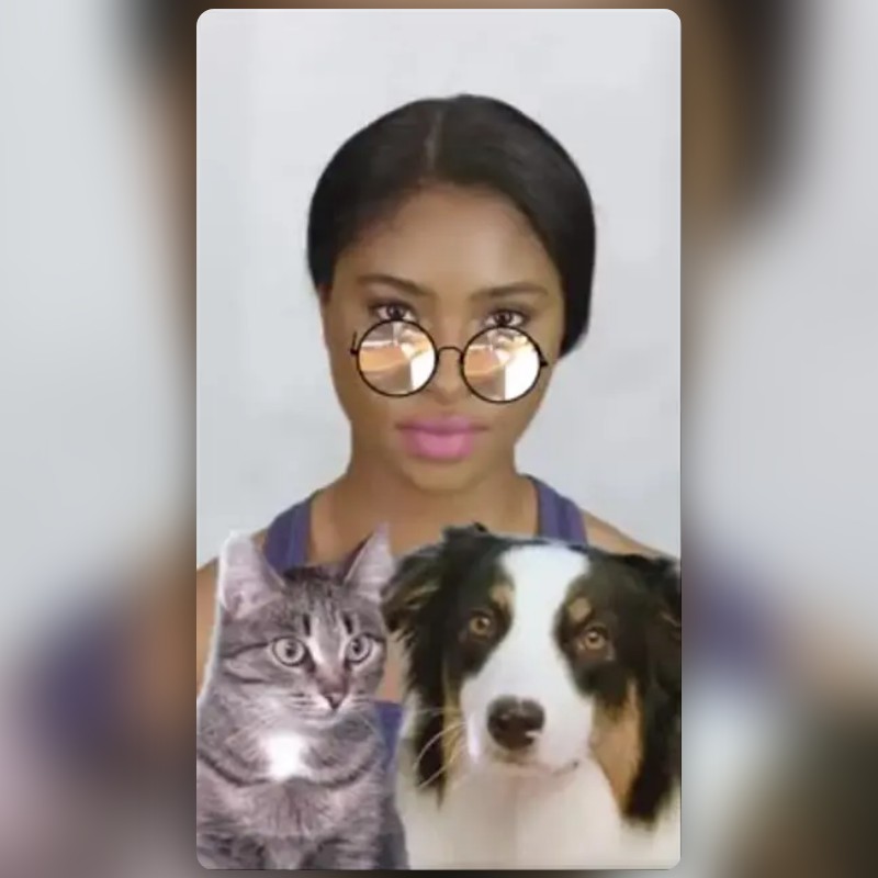 round Sunglasses Filter by M-S J-A | Snapchat Lenses