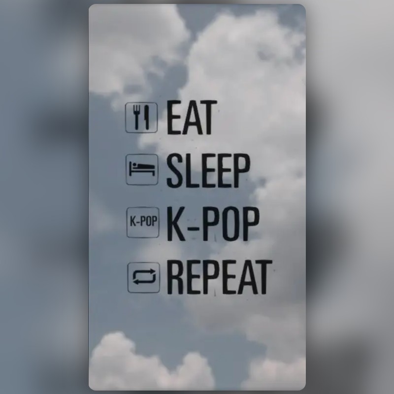 kpop repeat Lens by izaa - Snapchat Lenses and Filters