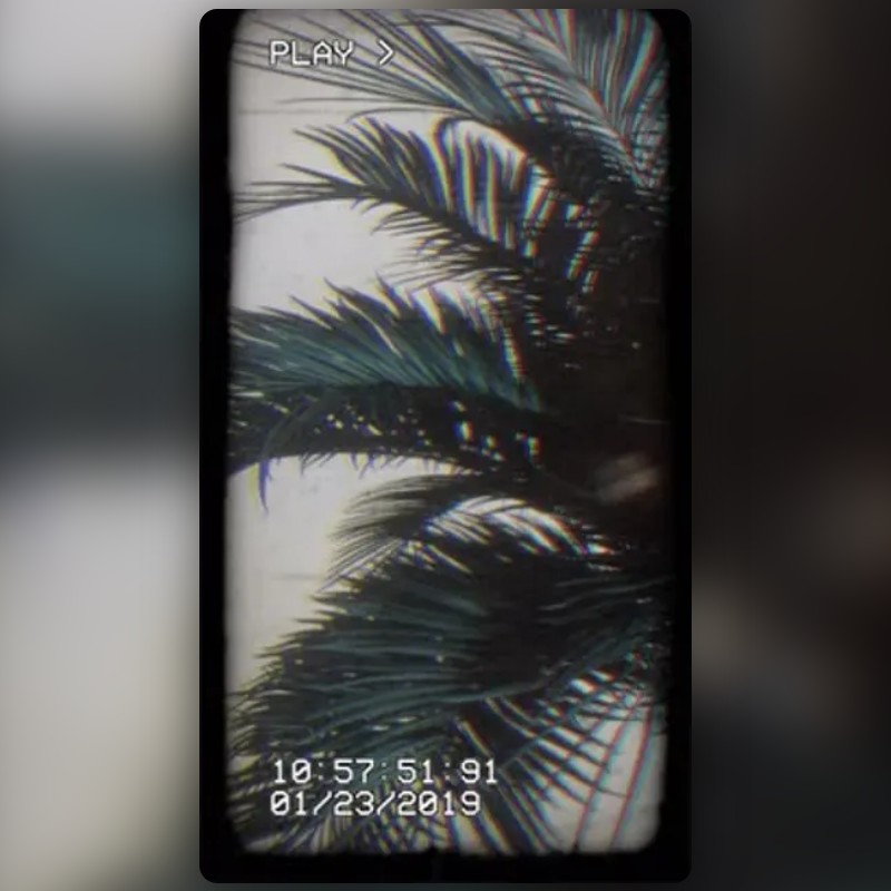 VHS Filter Filter by arfected | Snapchat Lenses