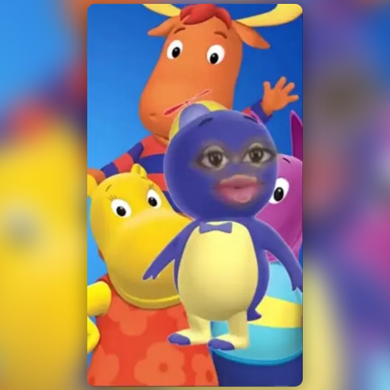 backyardigans Lens by bernadette☁️ - Snapchat Lenses and Filters