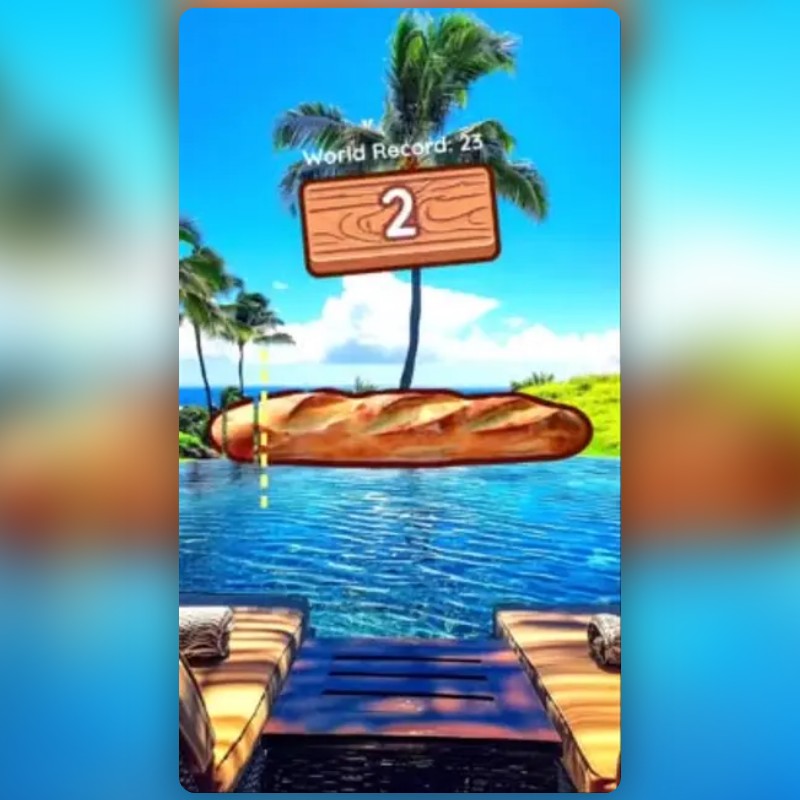 Bread Cut! Filter by Simon QR 🦖 | Snapchat Lenses