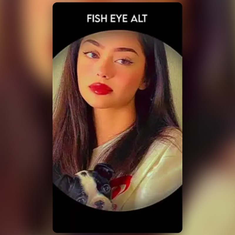 FISH EYE ALT Filter by Shrey | Snapchat Lenses