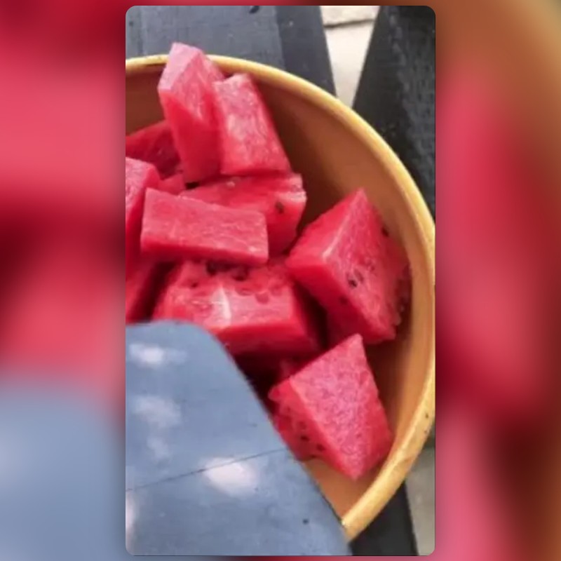 melon Filter by Snapchat | Snapchat Lenses