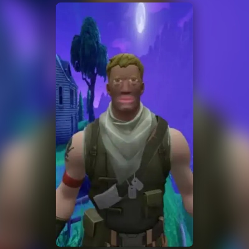 Fortnite Jonesy Filter by cyril | Snapchat Lenses