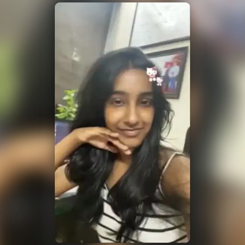 hello kitty ^^ Lens by Suhani - Snapchat Lenses and Filters