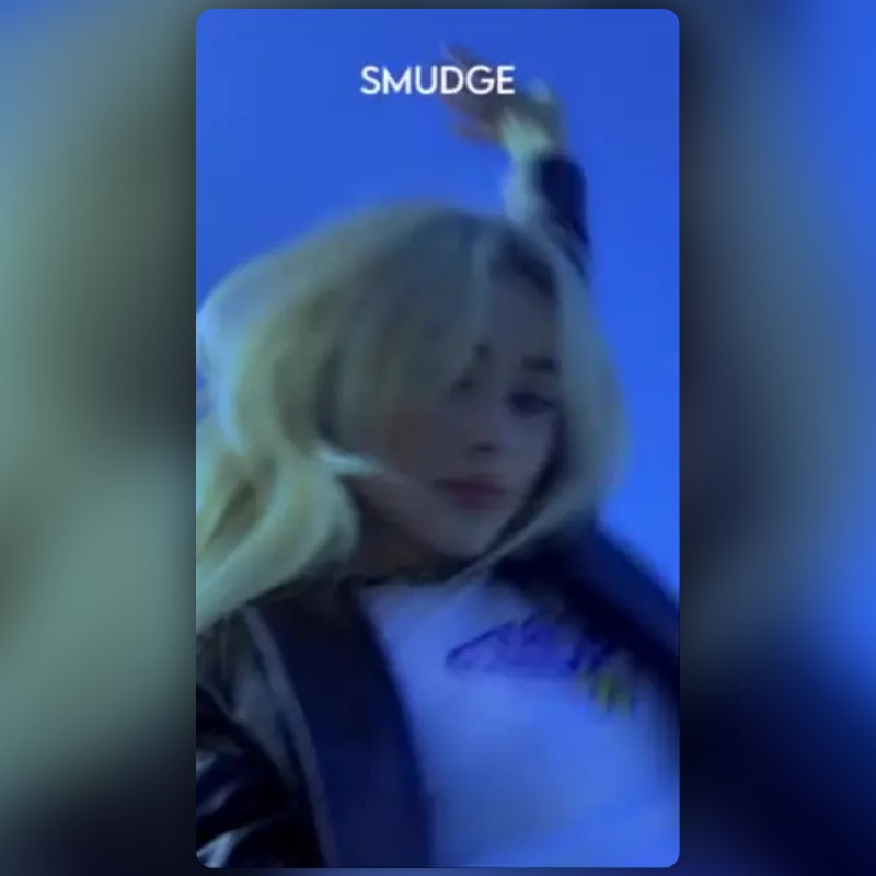 SMUDGE Lens by Shrey - Snapchat Lenses and Filters