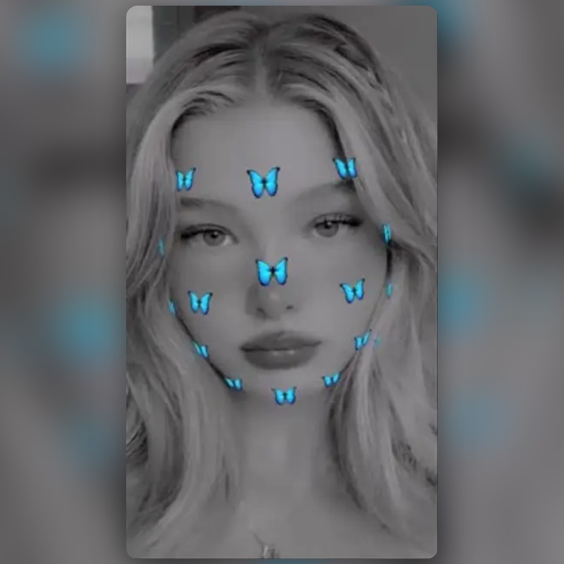 sweet butterfly Lens by Crazzyy Stuff - Snapchat Lenses and Filters
