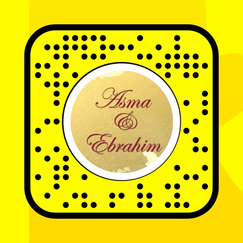 Asma and Ebrahim Filter by FILTERS BY H | Snapchat Lenses