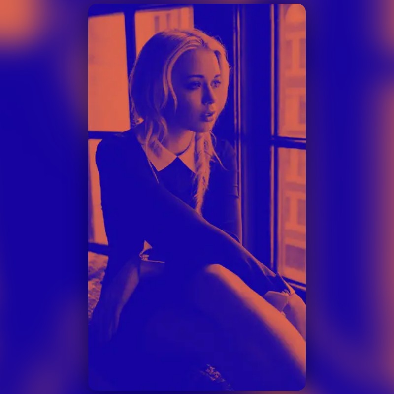 Blue orange Filter by Mninder | Snapchat Lenses