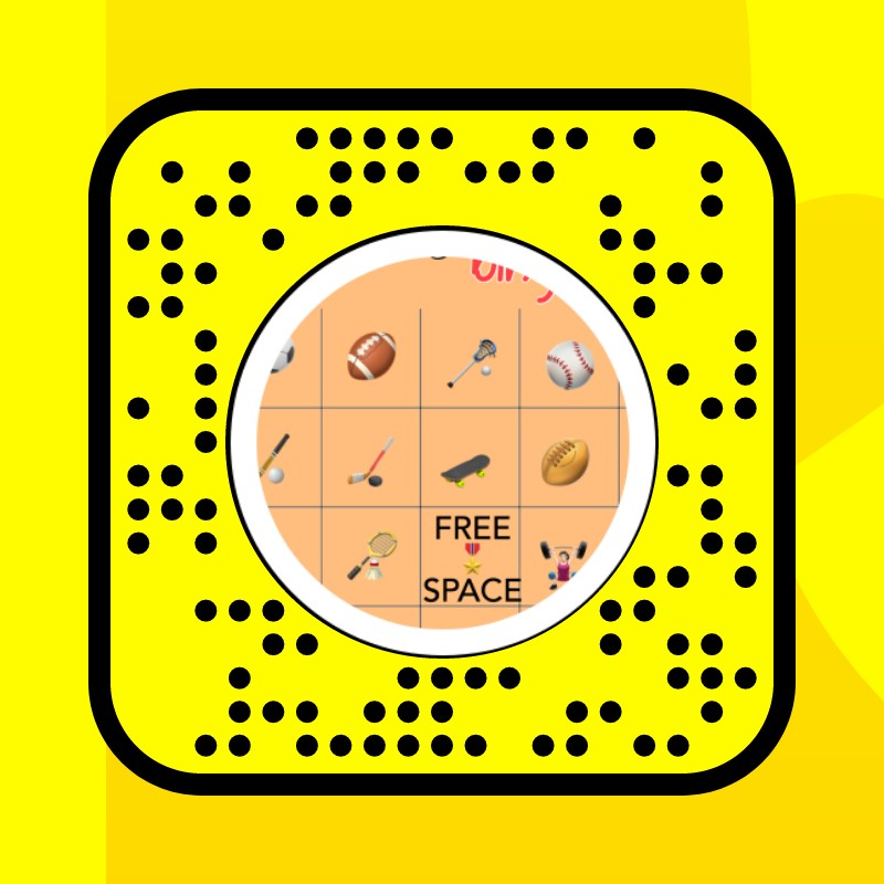 sports bingo Lens by gina :) - Snapchat Lenses and Filters