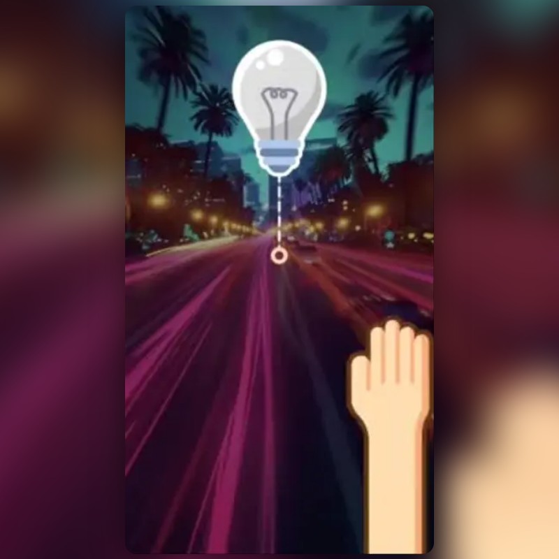 Lights On! Filter by Simon QR 🦖 | Snapchat Lenses