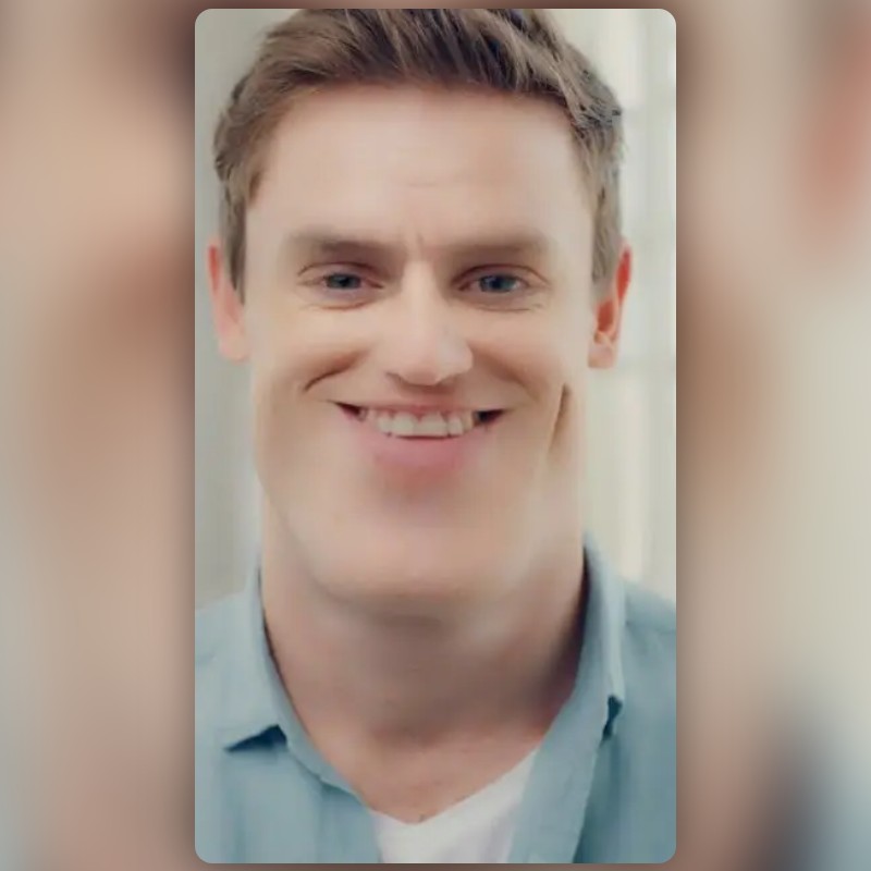 Chin Morph Lens by Snapchat - Snapchat Lenses and Filters