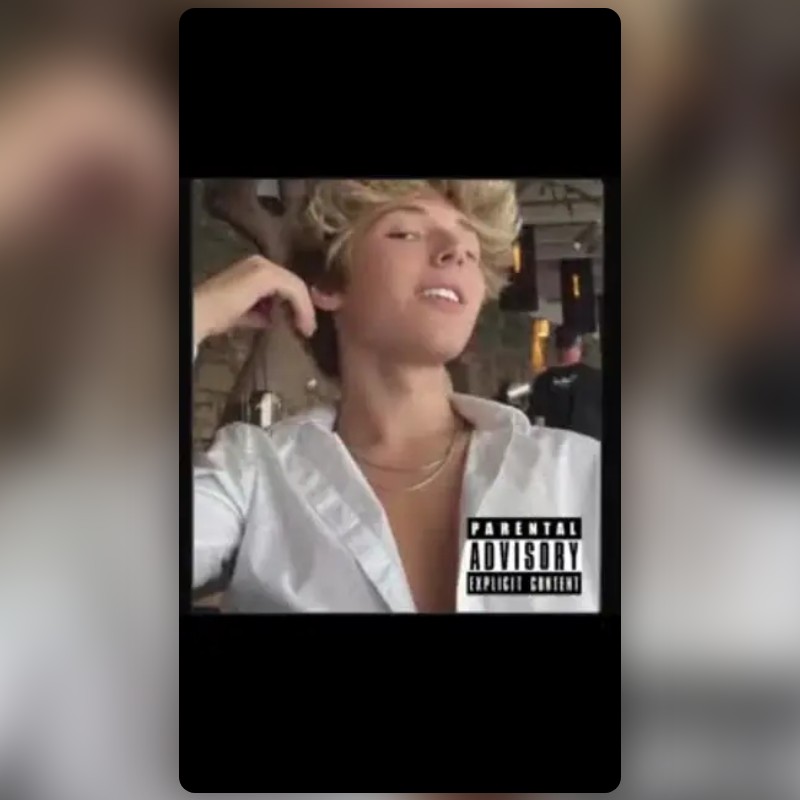 Parental Advisory Filter by Dillon Ensor | Snapchat Lenses