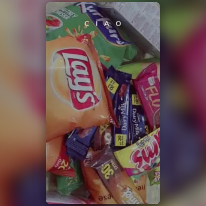 Chips & Waffers Lens by Sara 🦄🌈 - Snapchat Lenses and Filters