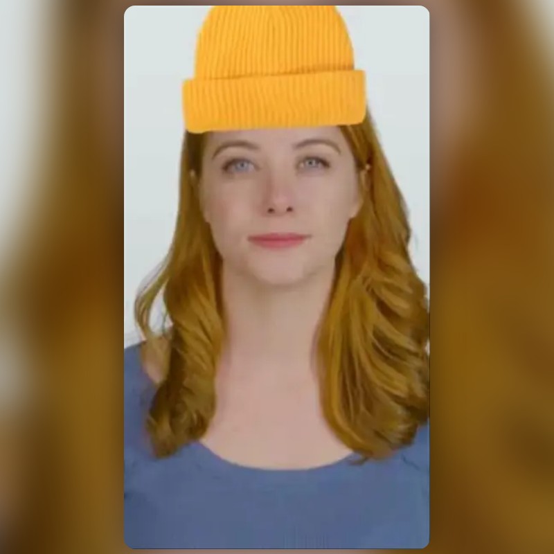 เลนส์ Beanie สร้างโดย Rania - เลนส์และฟิลเตอร์ Snapchat