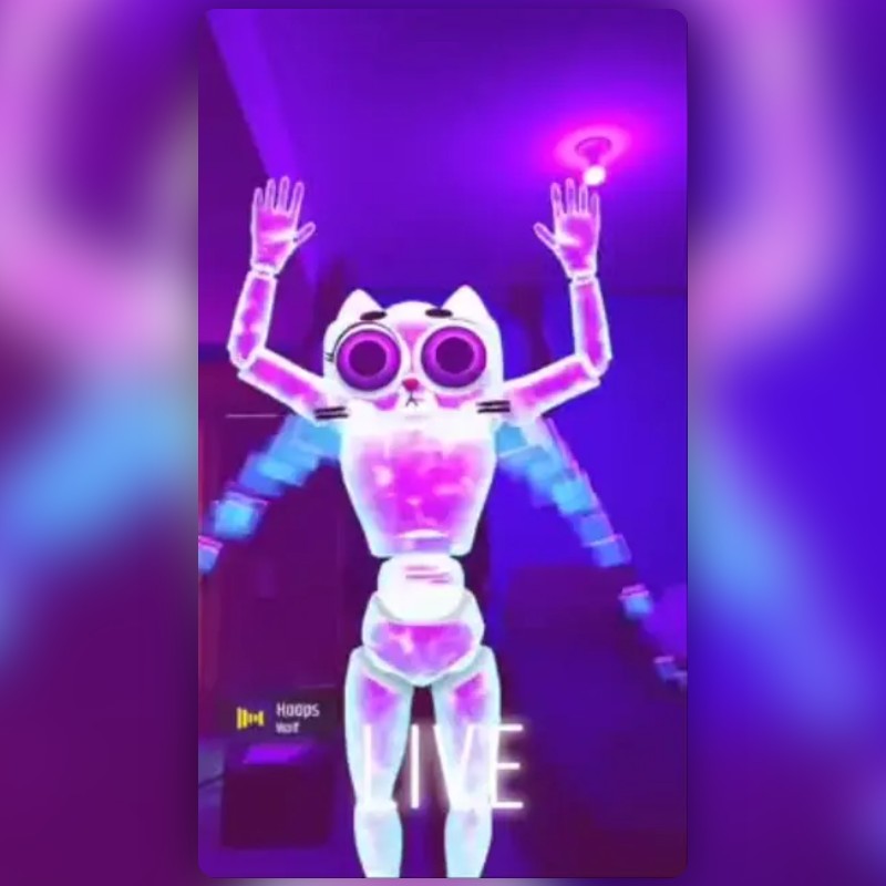 AR Cat Dance Lens by Wayne Lambo - Snapchat Lenses and Filters