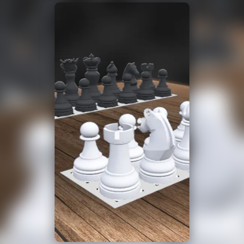 AR Chess Set Lens by Ryan VanMeter - Snapchat Lenses and Filters
