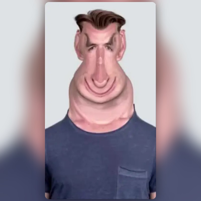 Long Nose Stretch Filter by Melvin Sjöberg | Snapchat Lenses