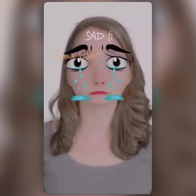 sad Filter by ‎R A M A 🤎 | Snapchat Lenses