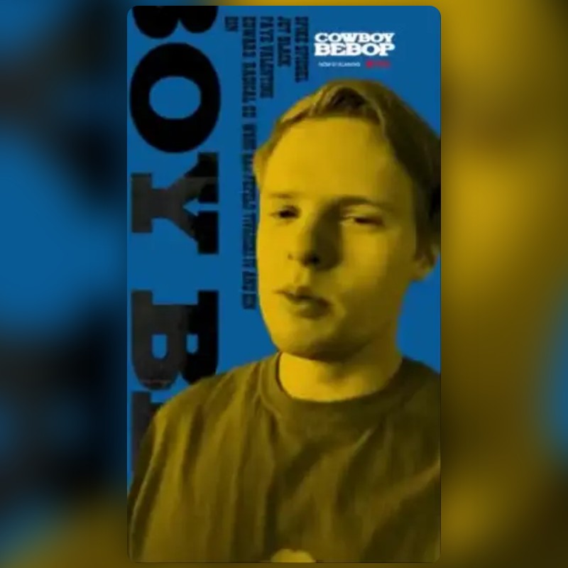 Cowboy Bebop Filter by Netflix | Snapchat Lenses