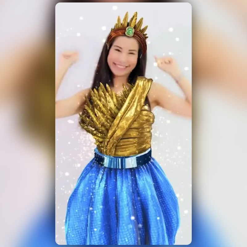 Glam Dress Filter by Snapchat | Snapchat Lenses