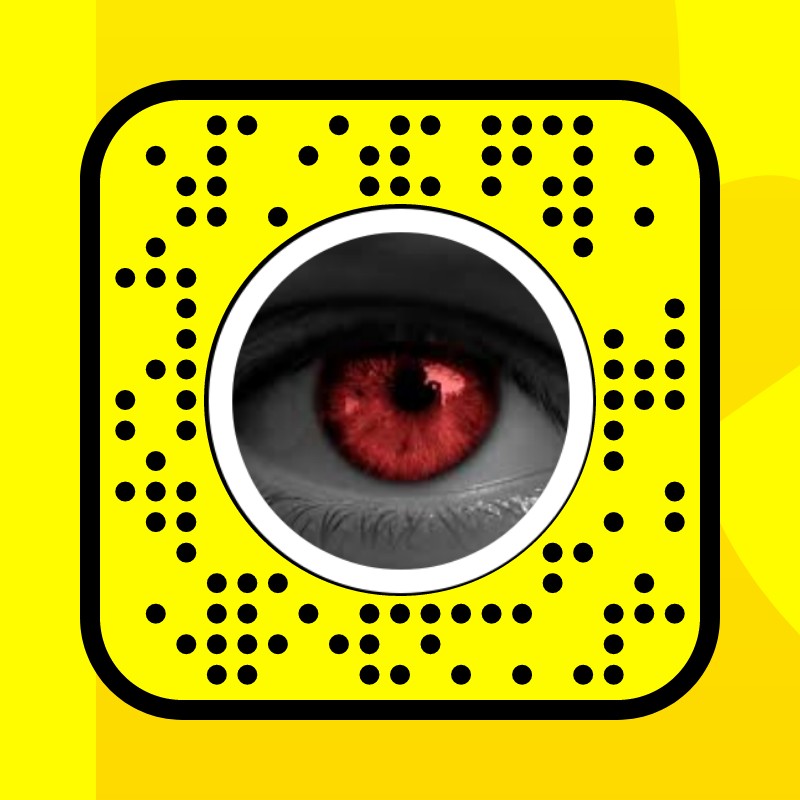 เลนส์ Red eyes สร้างโดย Loïs 🏴‍☠️ - เลนส์และฟิลเตอร์ Snapchat