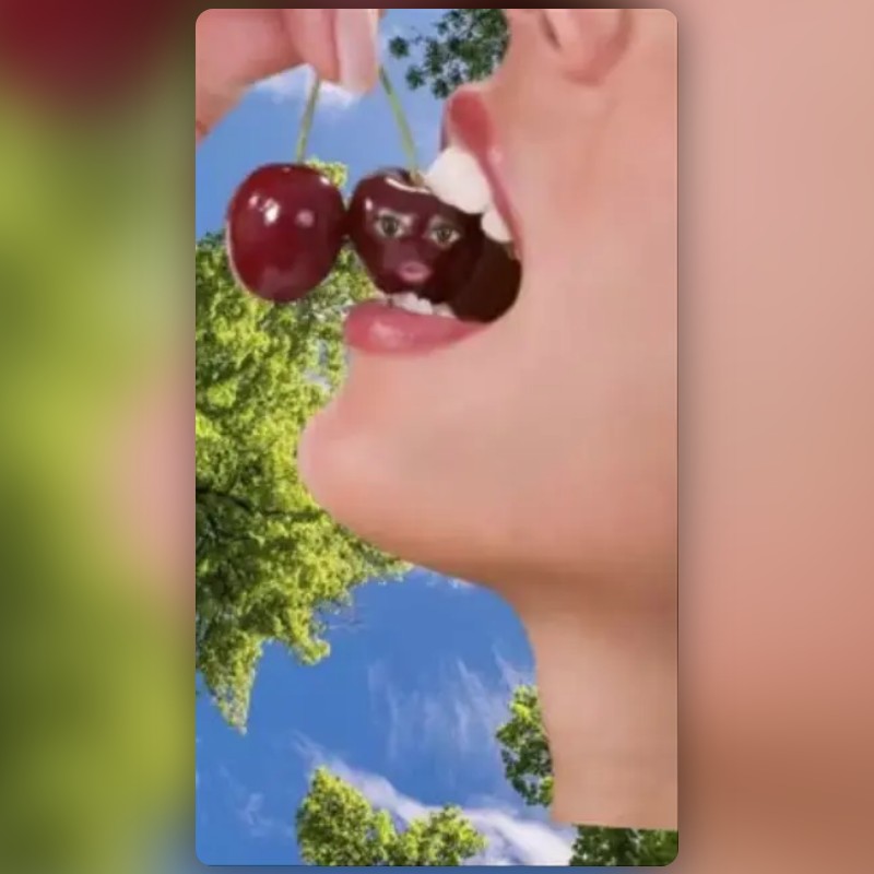 cherry poppin Lens by Reinhard19 🦊 - Snapchat Lenses and Filters