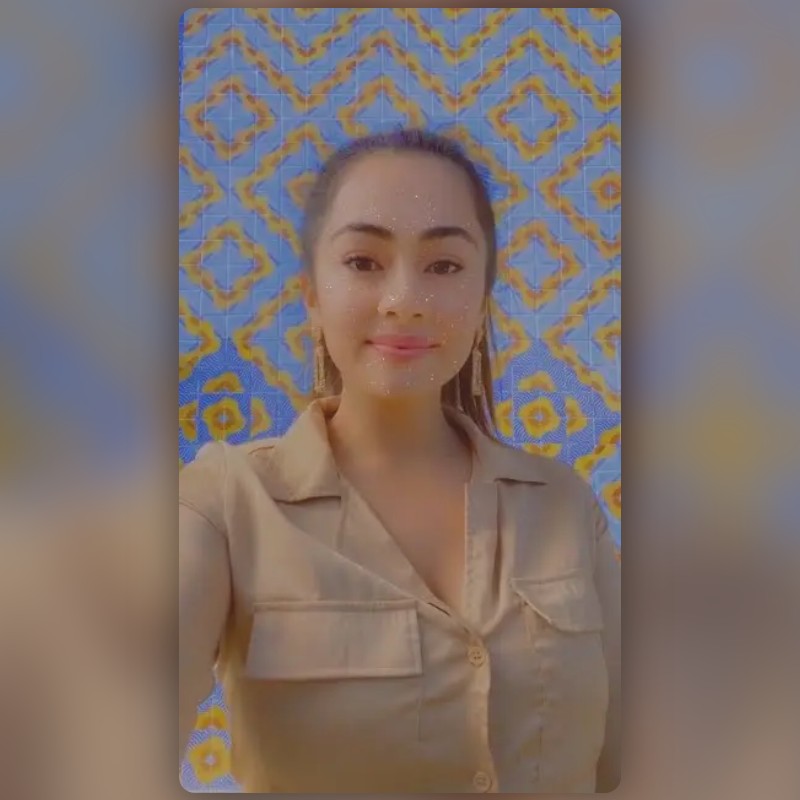 Sparkling Face Lens by Snapchat - Snapchat Lenses and Filters