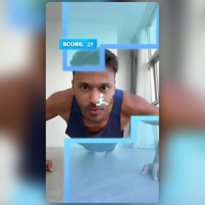 Push UP Challenge Filter by Seen Stories | Snapchat Lenses