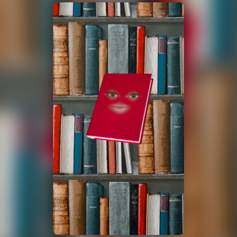 Book Lens by Under25 Ramaiah - Snapchat Lenses and Filters