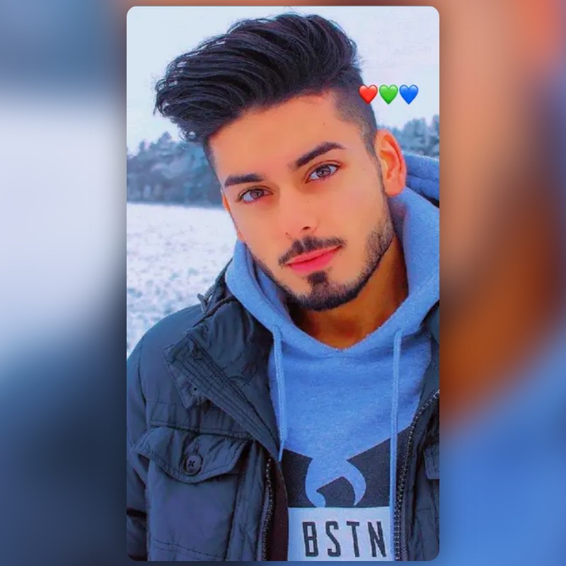 LOVE HEARTS Filter by 𝐊𝐇𝐀𝐋𝐈𝐃 | Snapchat Lenses