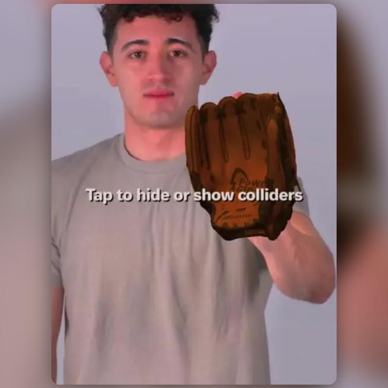 BASEBALL HAND Filter by FADI M 🫧 | Snapchat Lenses