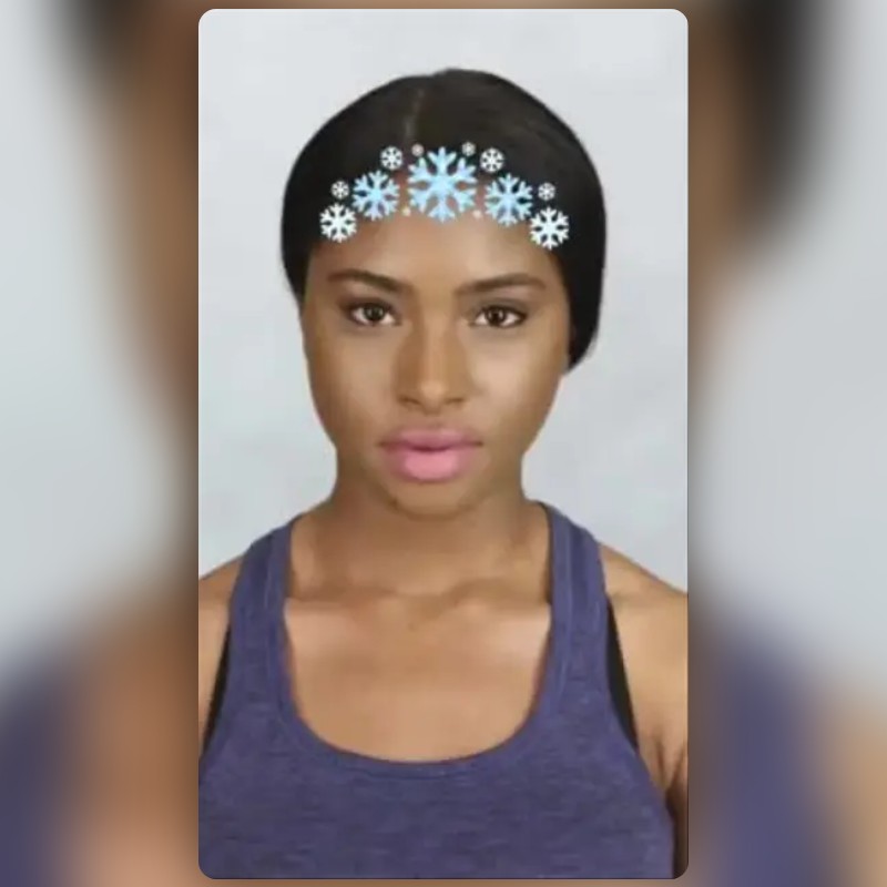 Snowflake crown Filter by chiara | Snapchat Lenses