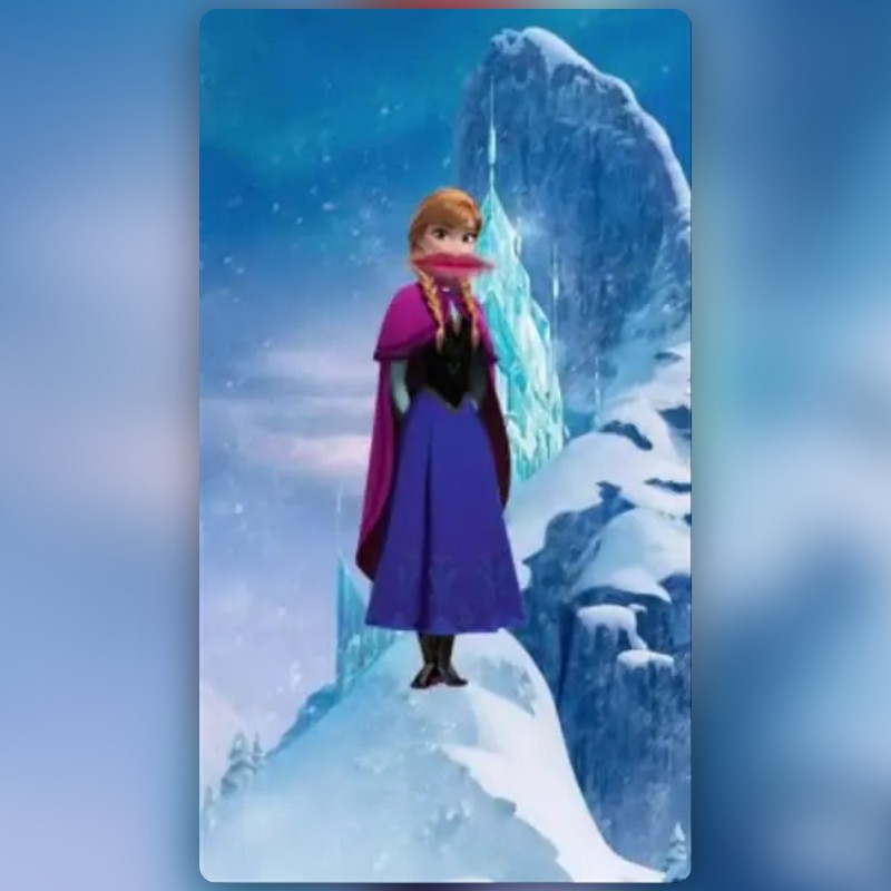 Anna Frozen Lens by bernadette☁️ - Snapchat Lenses and Filters