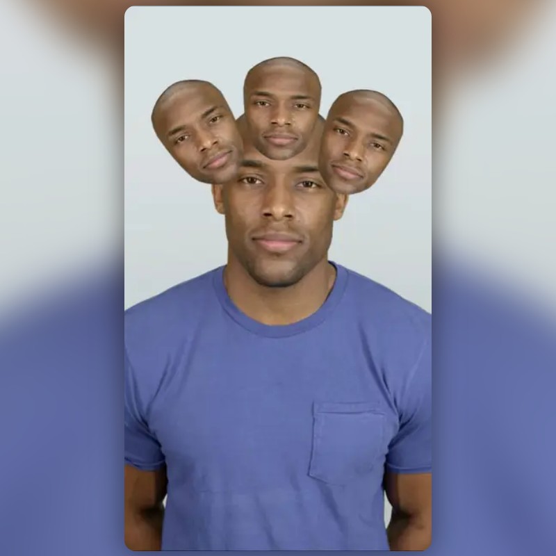 3 faces Lens by Snapchat - Snapchat Lenses and Filters
