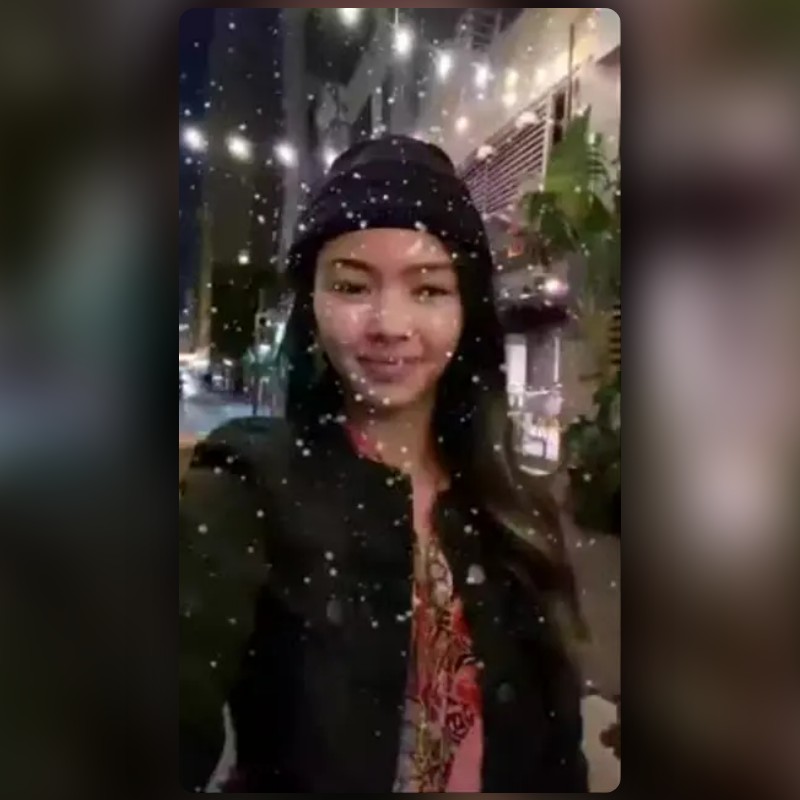 Winter Hat Lens by Bakari Mustafa - Snapchat Lenses and Filters