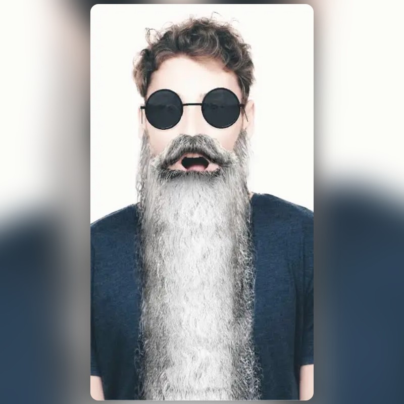 Endless Beard Lens by Snapchat - Snapchat Lenses and Filters