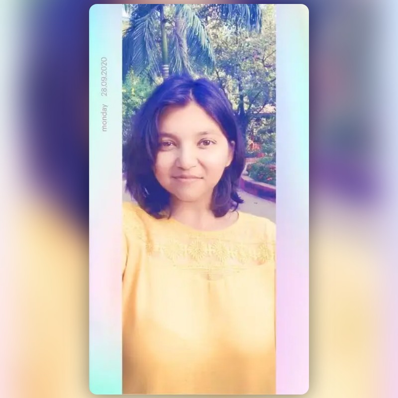 Gradient Lines Lens by Snapchat - Snapchat Lenses and Filters