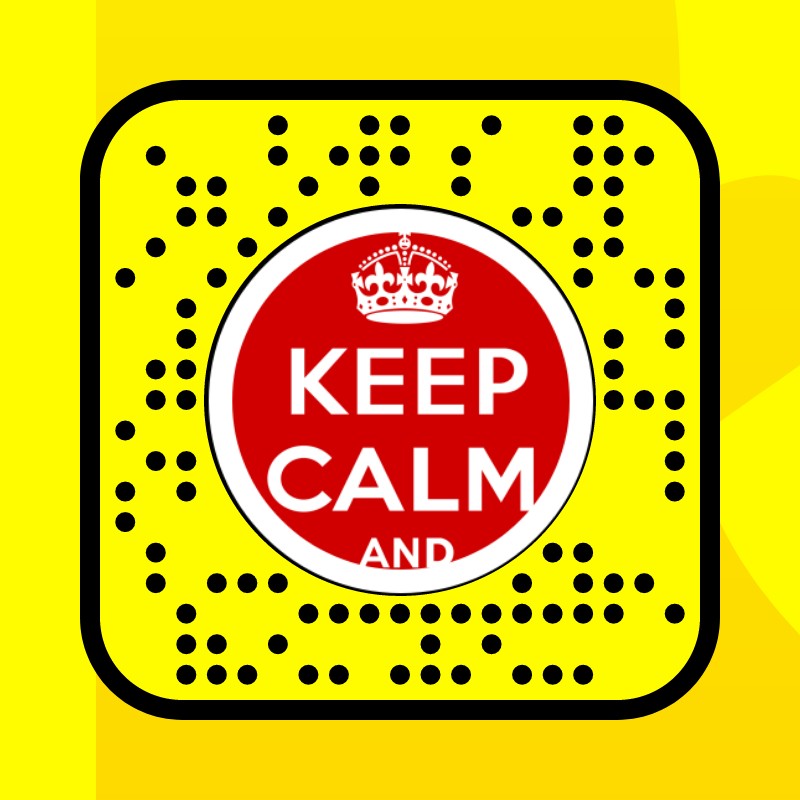 Keep Calm Filter by FPM BBRC | Snapchat Lenses