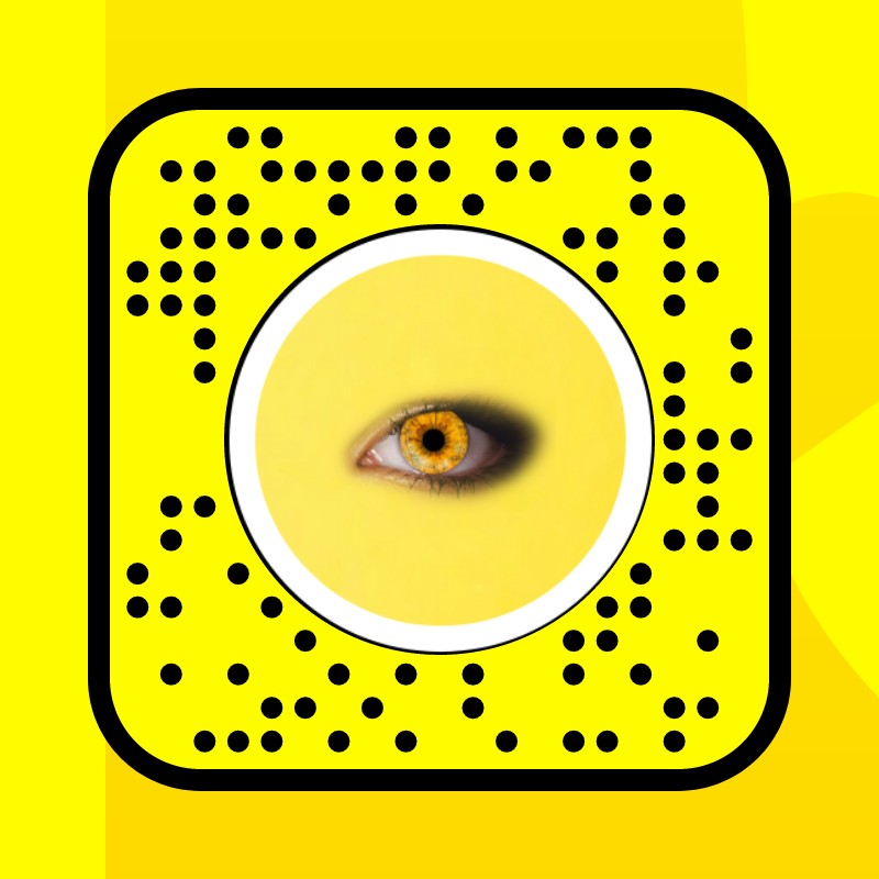 yellow eyes Lens by krrish - Snapchat Lenses and Filters