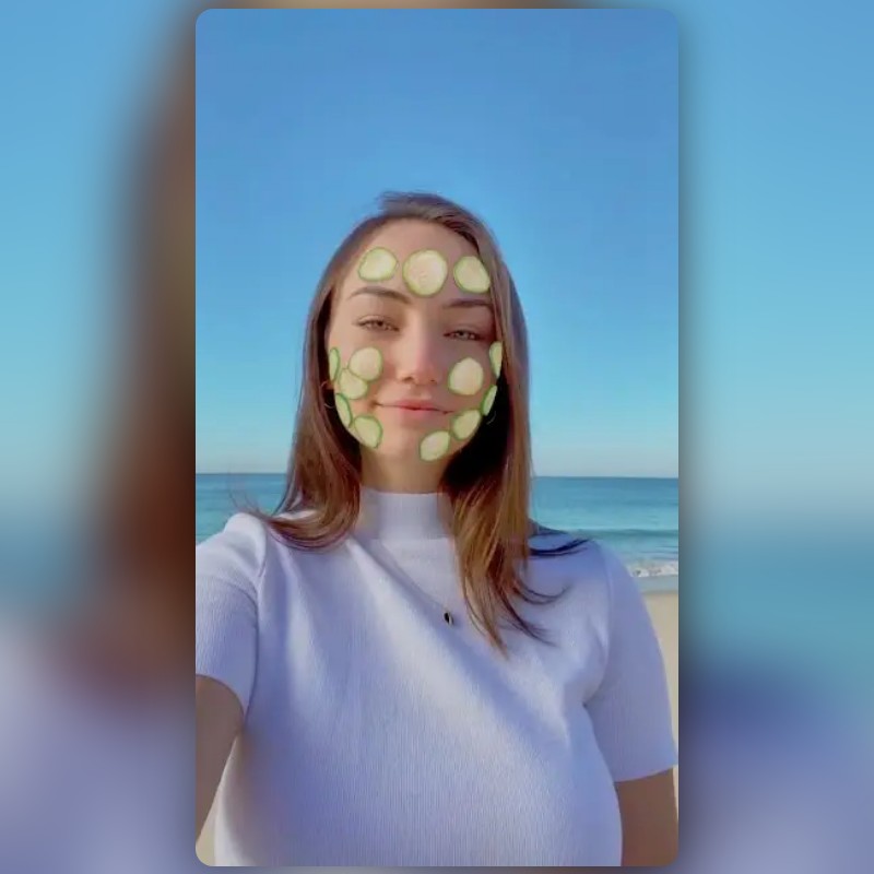 Cucumber Mask Filter by Snapchat | Snapchat Lenses