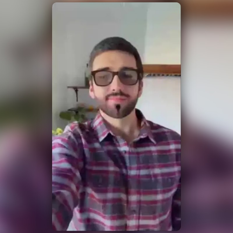 Full Goatee Beard Lens by Bakari Mustafa - Snapchat Lenses and Filters