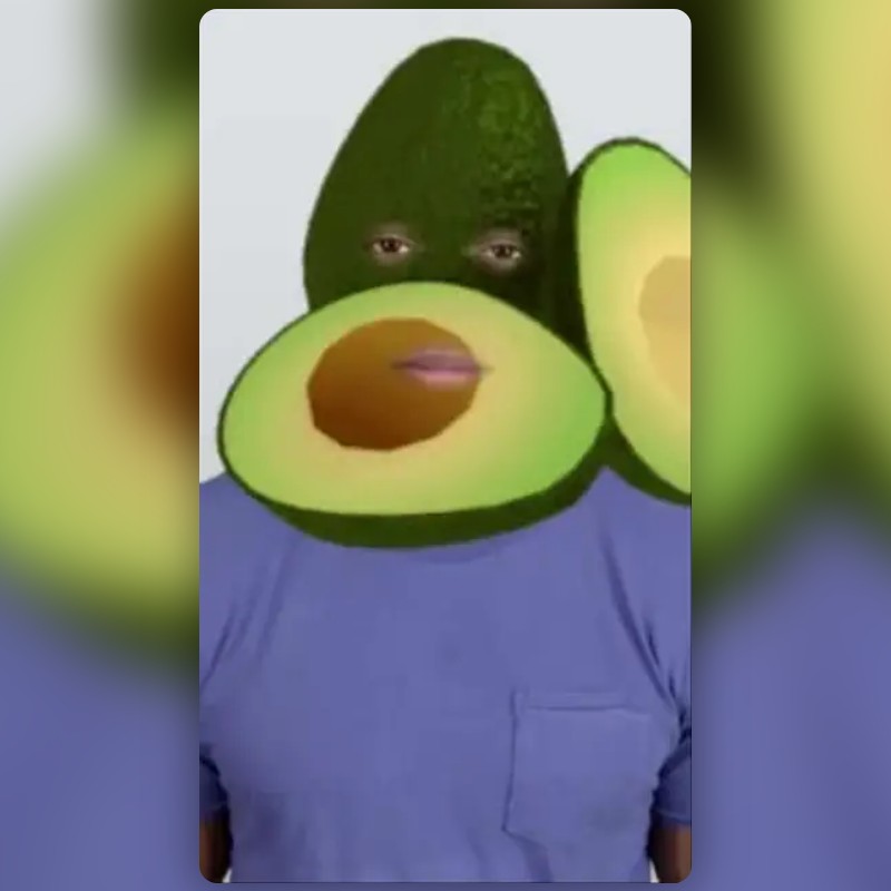 Avocado Filter by Mar | Snapchat Lenses