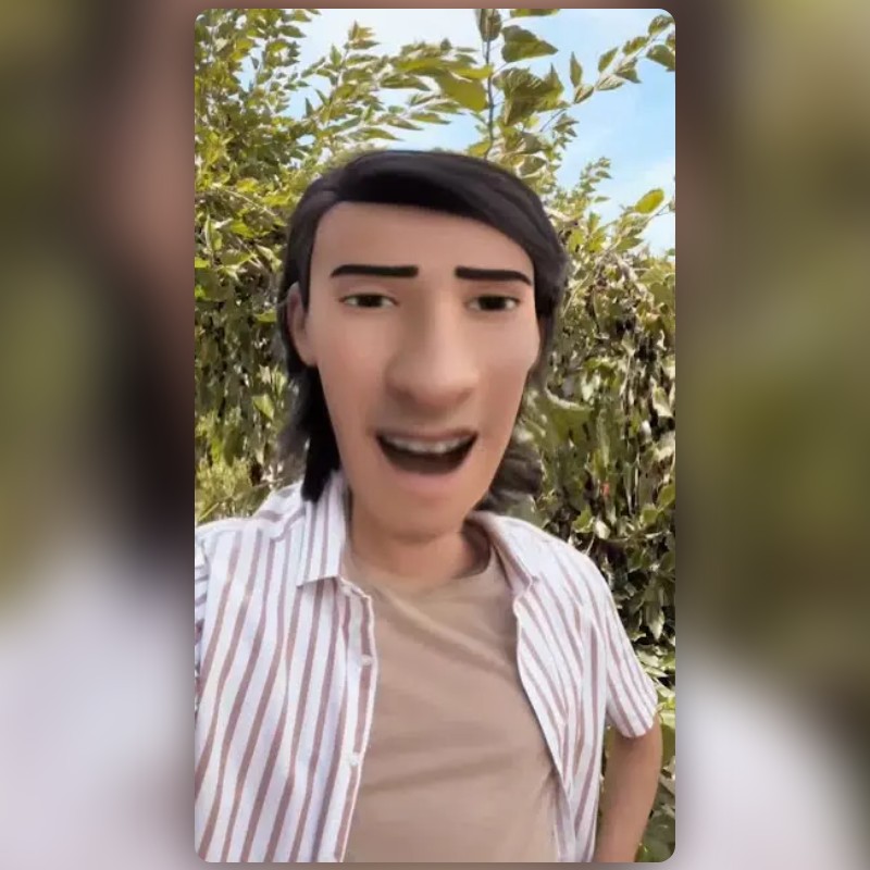 Cartoon Stretch Filter by Snapchat | Snapchat Lenses