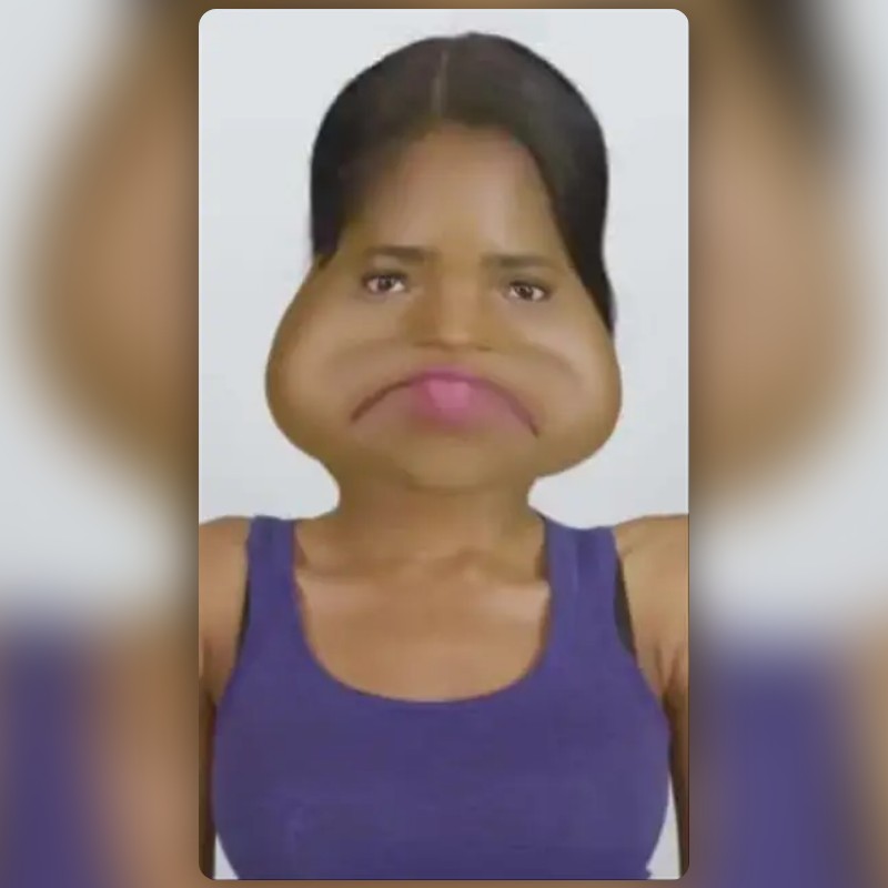 Big Bald Sad Lens by M. Fathan Mubina - Snapchat Lenses and Filters