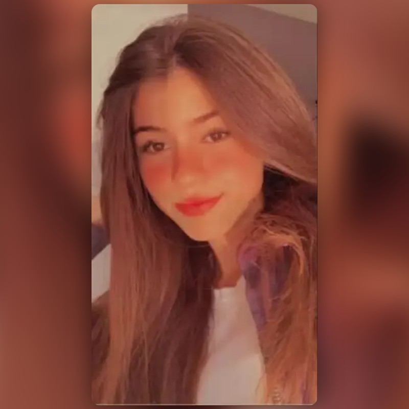 Orange Blush Filter by ♡ | Snapchat Lenses