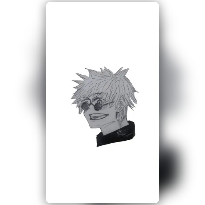 GOJO SATAROU Filter by Tanaya Mohanta | Snapchat Lenses