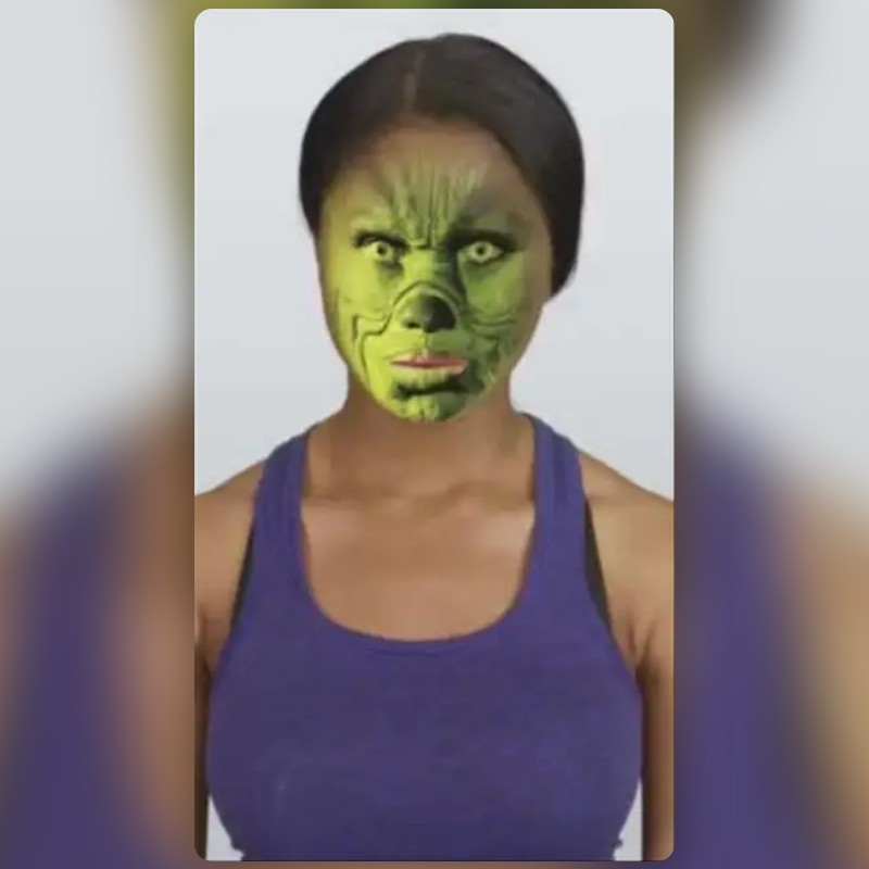 Grinch Filter by Snapchat | Snapchat Lenses